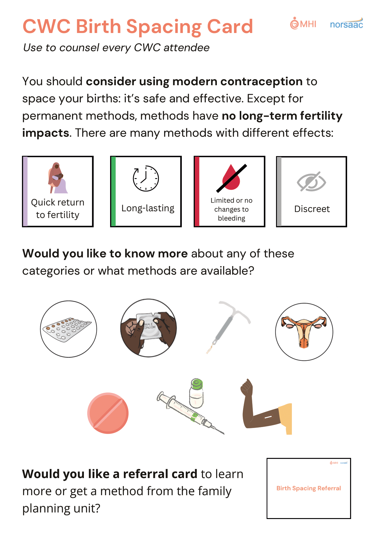 Programming Resources - Maternal Health Initiative